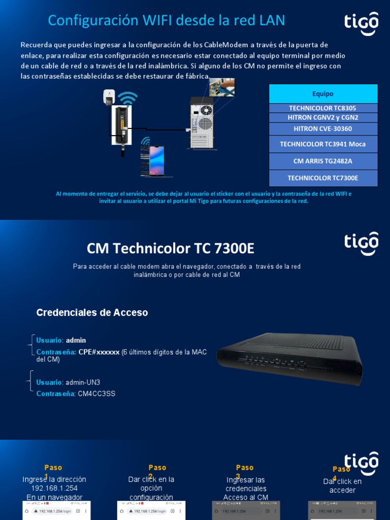Configurando la red WiFi del Cable Modem: Pasos para habilitar y ...