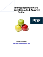 Telecom Interview Questions Answers Guide PDF | PDF | Network Switch ...