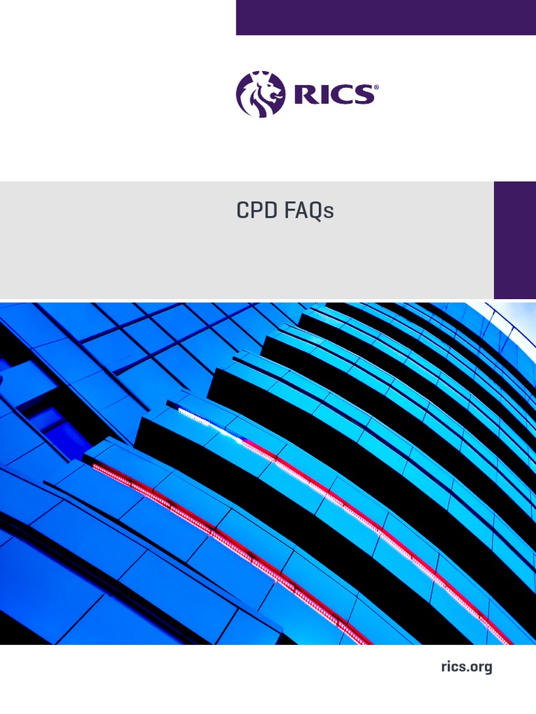 CPD Faqs | PDF | Professional Development | Learning