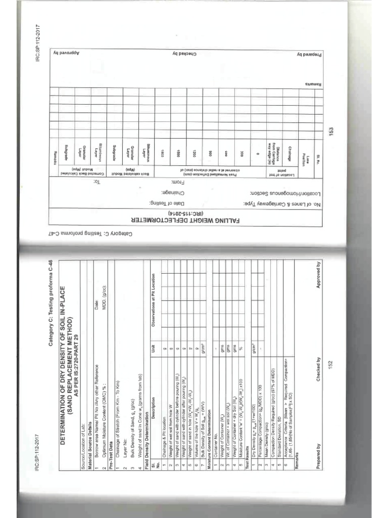 Sand Replacement Methods For Testing GSB & WMM | PDF