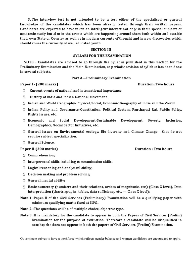 Civils Syllabus | PDF | Governance | Test (Assessment)