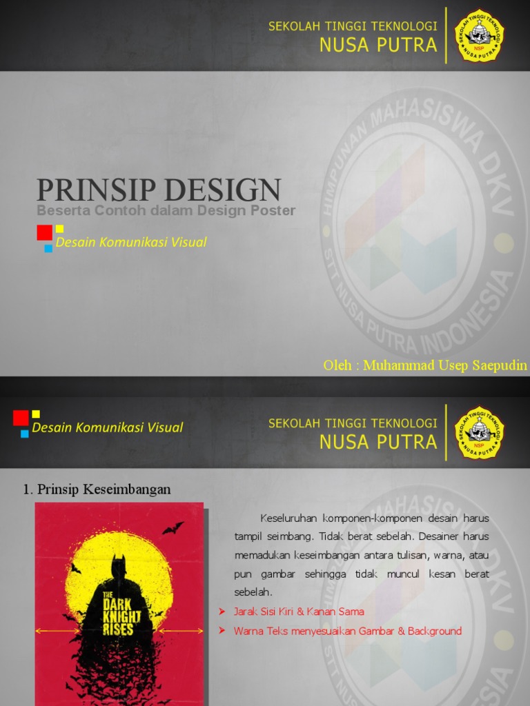 Prinsip Design | PDF