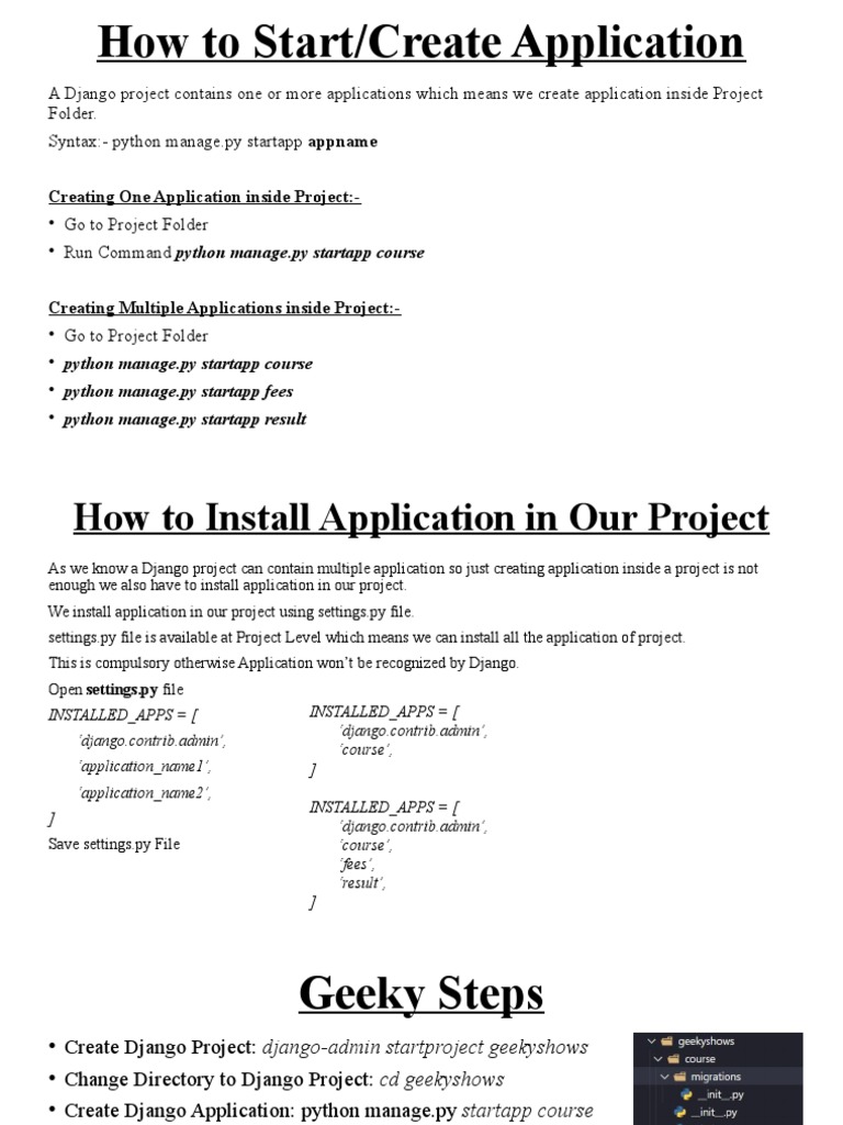 How To Create Application | PDF | Directory (Computing) | Microsoft Windows