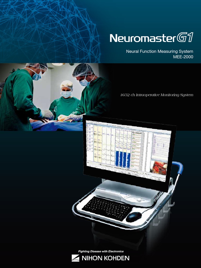Neural Function Measuring System MEE-2000: 16/32 CH Intraoperative ...