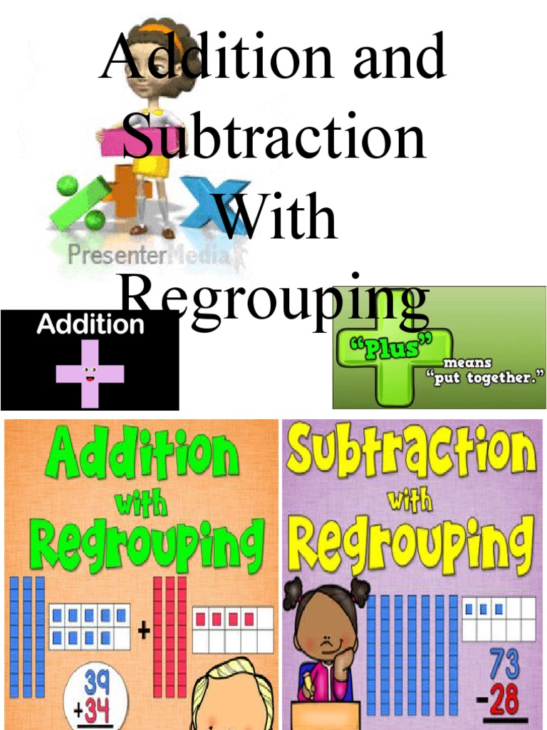 Lesson 2. Addition and SUbtraction With Regrouping | PDF | Elementary ...