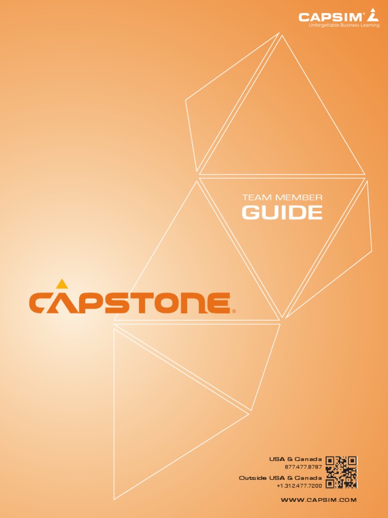 2014 - Capstone - Team - Member - Guide (5 Files Merged) | PDF ...