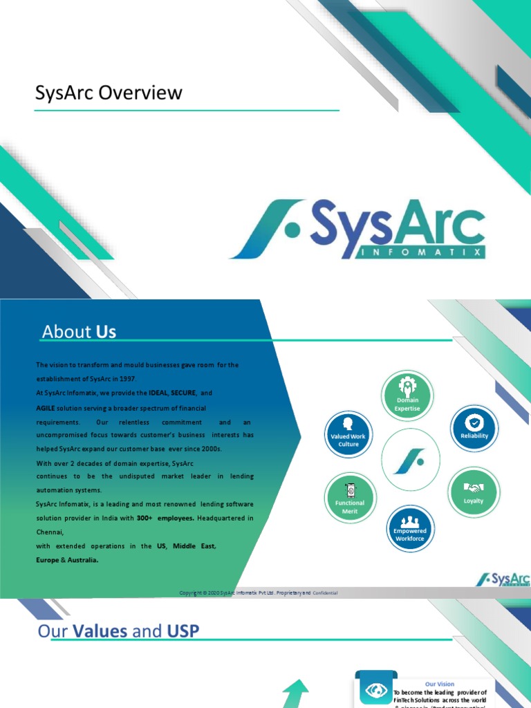 SysArc Overview - New | PDF | Application Software | Proprietary Software