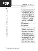 FCE Practice Test 4 Answer Key | PDF