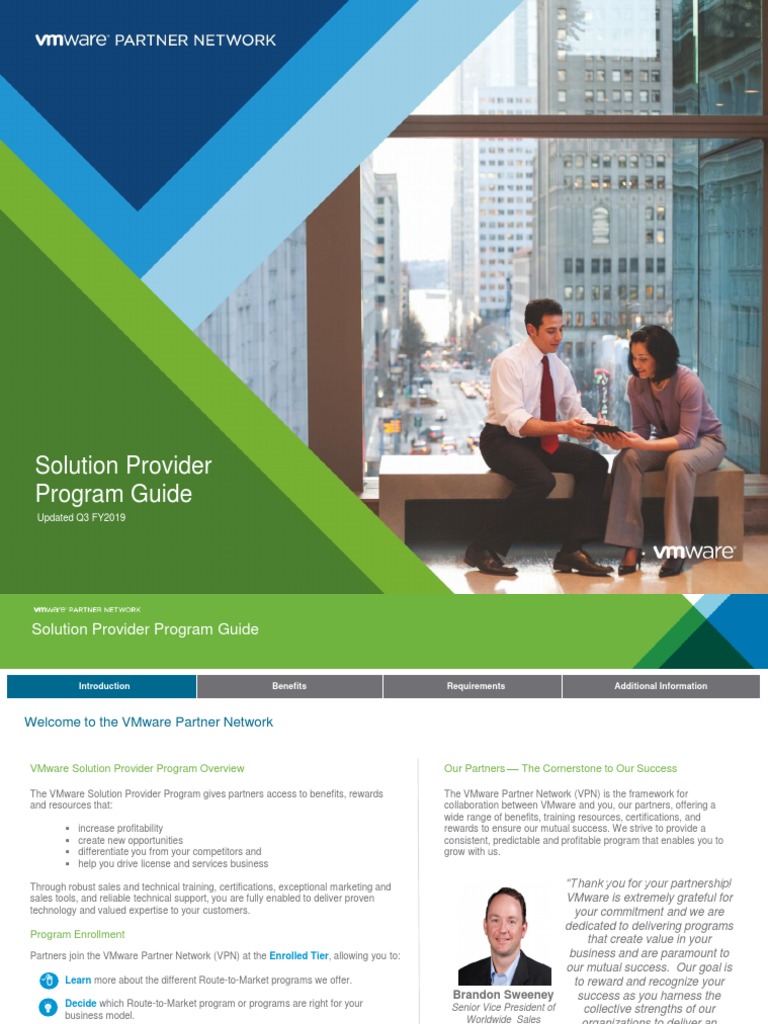VMware Solution Provider Program Guide EN | PDF | Trademark | Technical Support