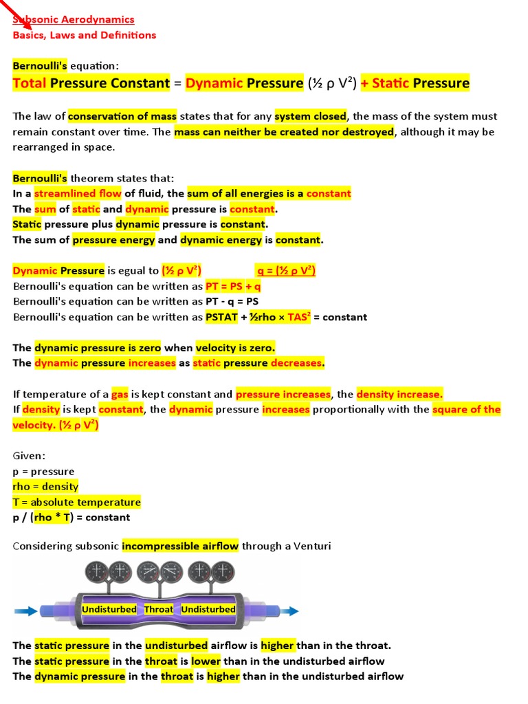 Principles of Flights | PDF | Drag (Physics) | Lift (Force)
