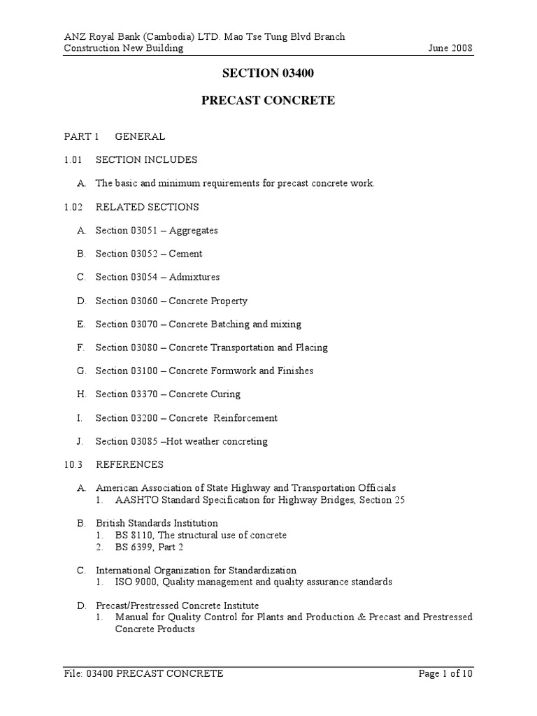 Precast Concrete | PDF | Precast Concrete | Concrete