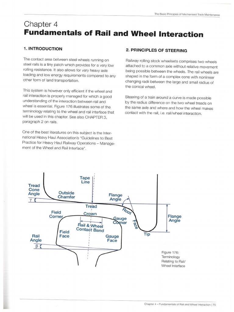 04 - Fundamentals of Rail and Wheel Interaction | PDF