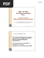 NEC Article 250: Grounding & Bonding | PDF | Electrical Equipment ...