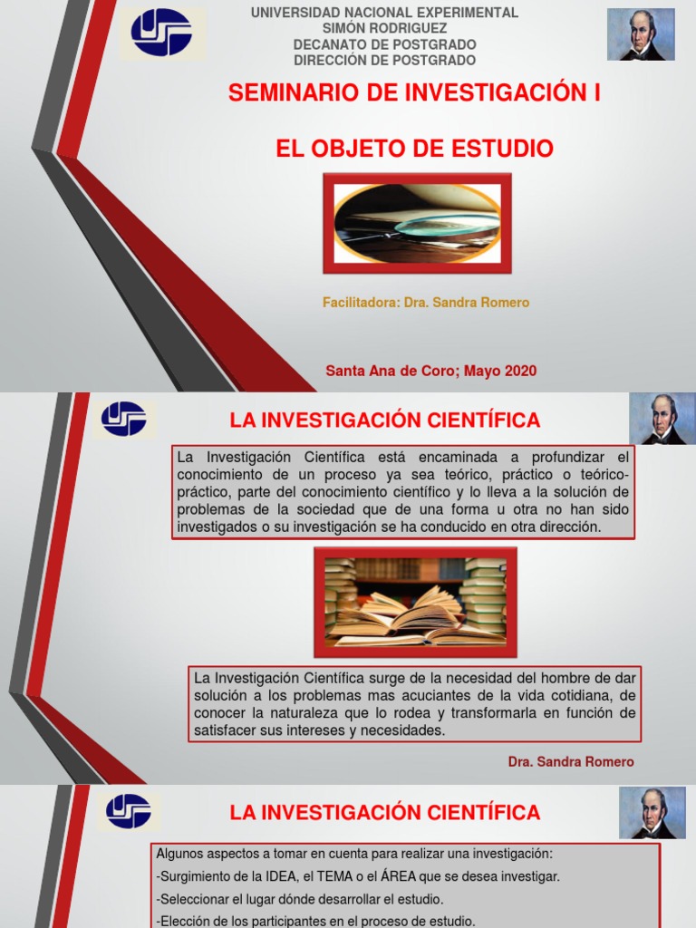 Objeto de Estudio | PDF | Teoría | Método científico