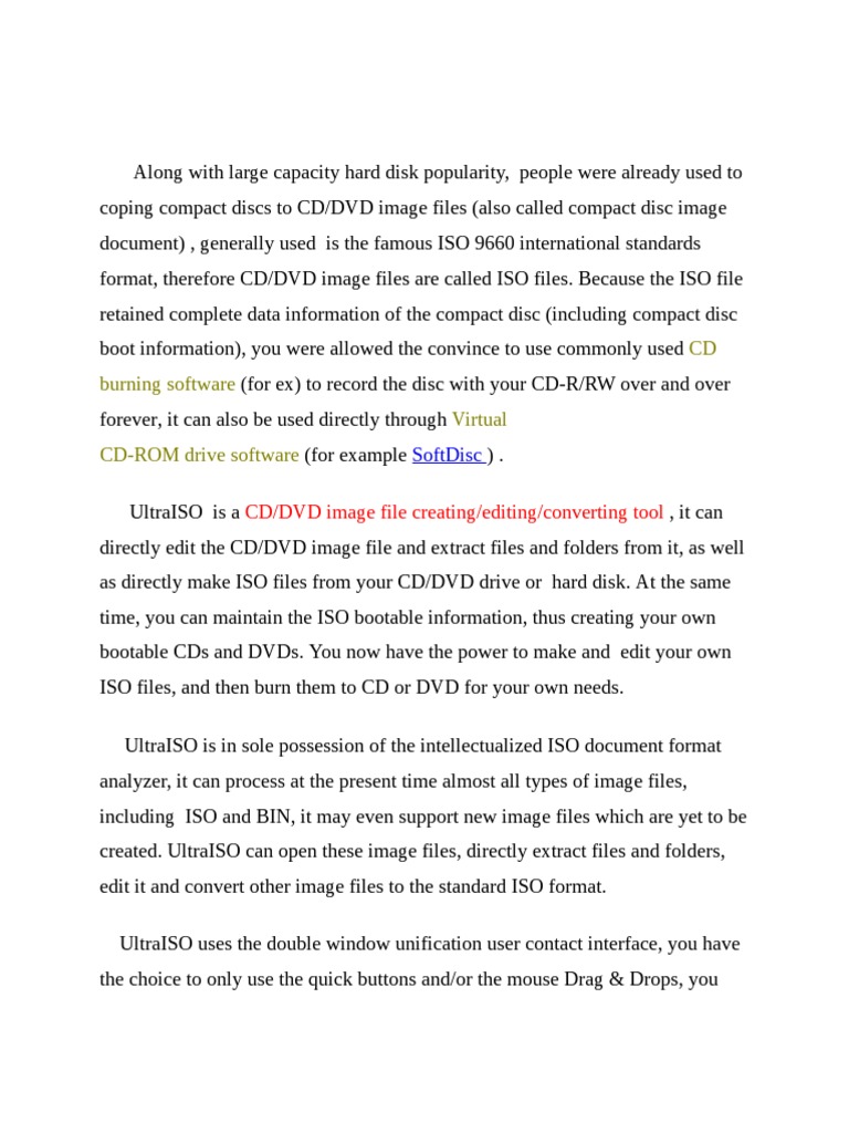 CD Burning Software Virtual CD-ROM Drive Software: CD/DVD Image File ...