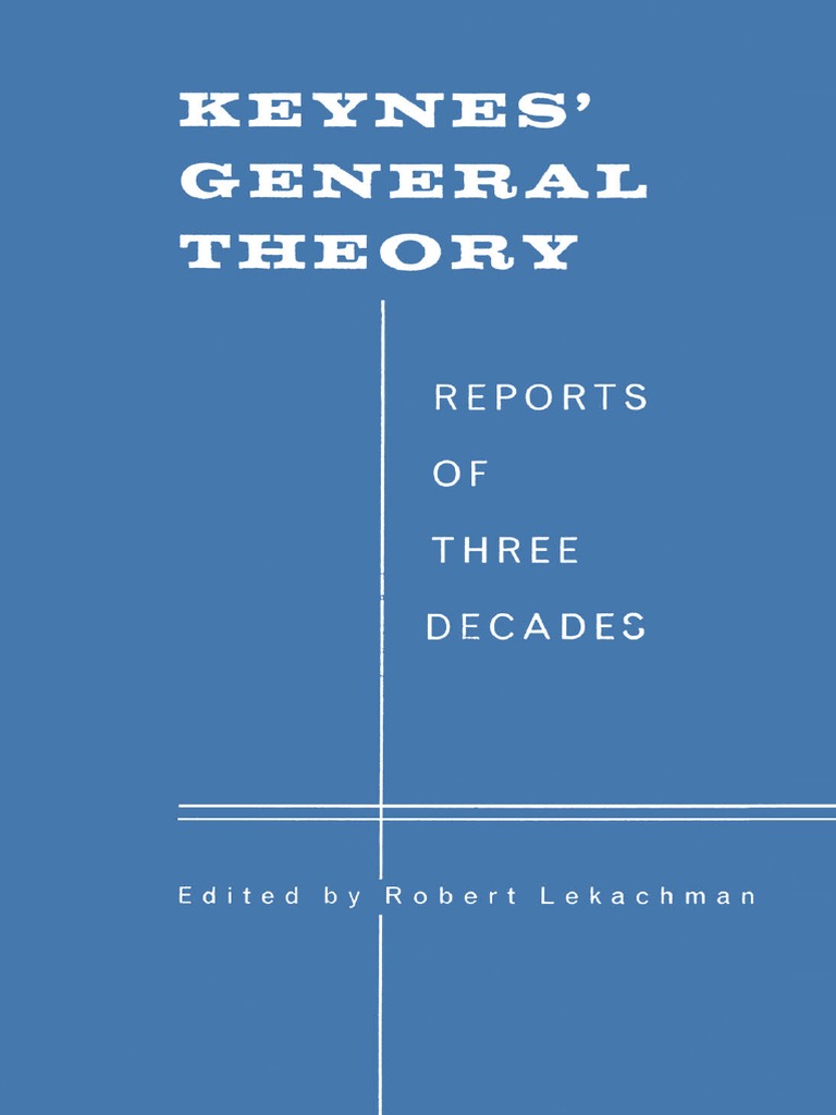 (Robert Lekachman (Eds.) ) Keynes' General Theory PDF | PDF | Keynesian ...