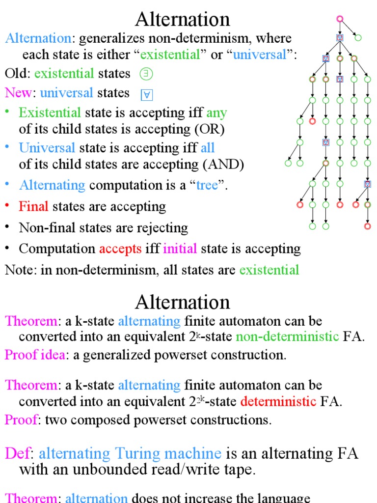 Alternating and Probabilistic TMs | PDF | Theoretical Computer Science | Formalism (Deductive)