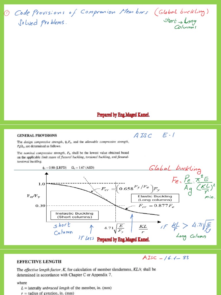 2-Structural - Compression Members - Part 2 | PDF