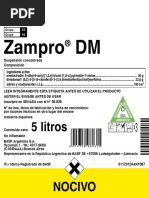 Ficha Técnica Zampro® DM | PDF | Plantas