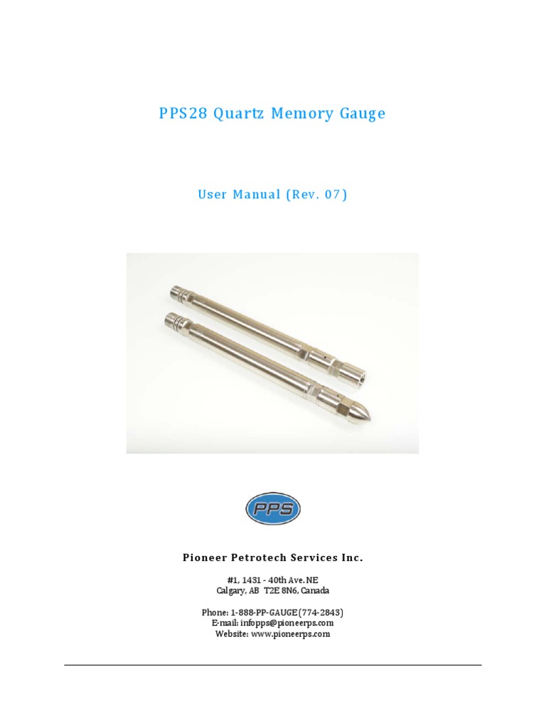 PPS28 User Manual R07 | PDF | Computer File | Manufactured Goods