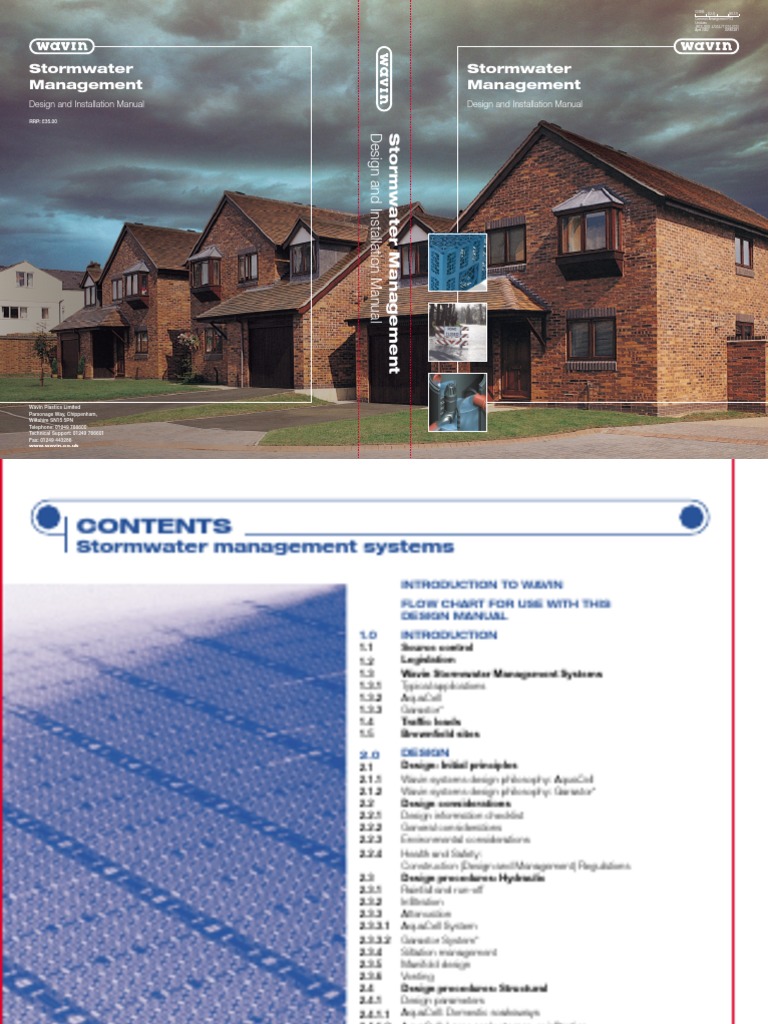 Stormwater Management Stormwater Management: Design and Installation ...