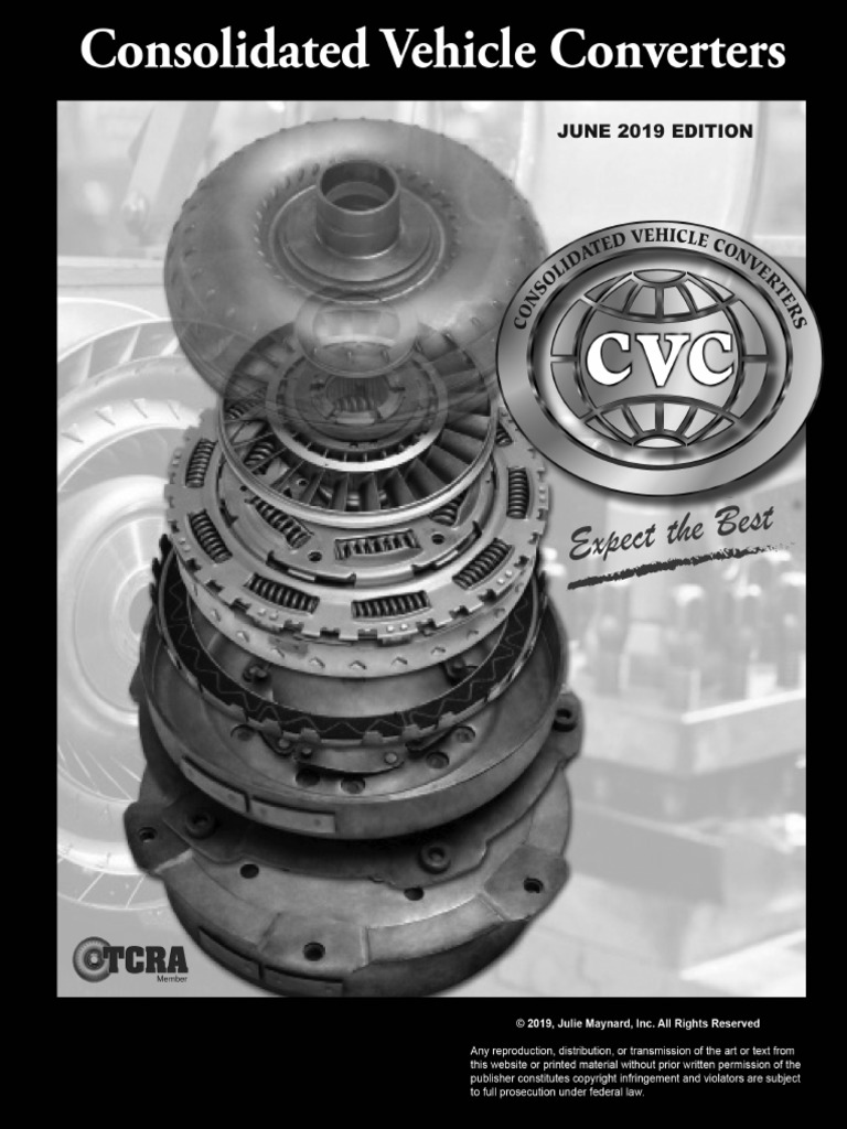 CVC 2019b 2 PDF | PDF | Transmission (Mechanics) | Clutch