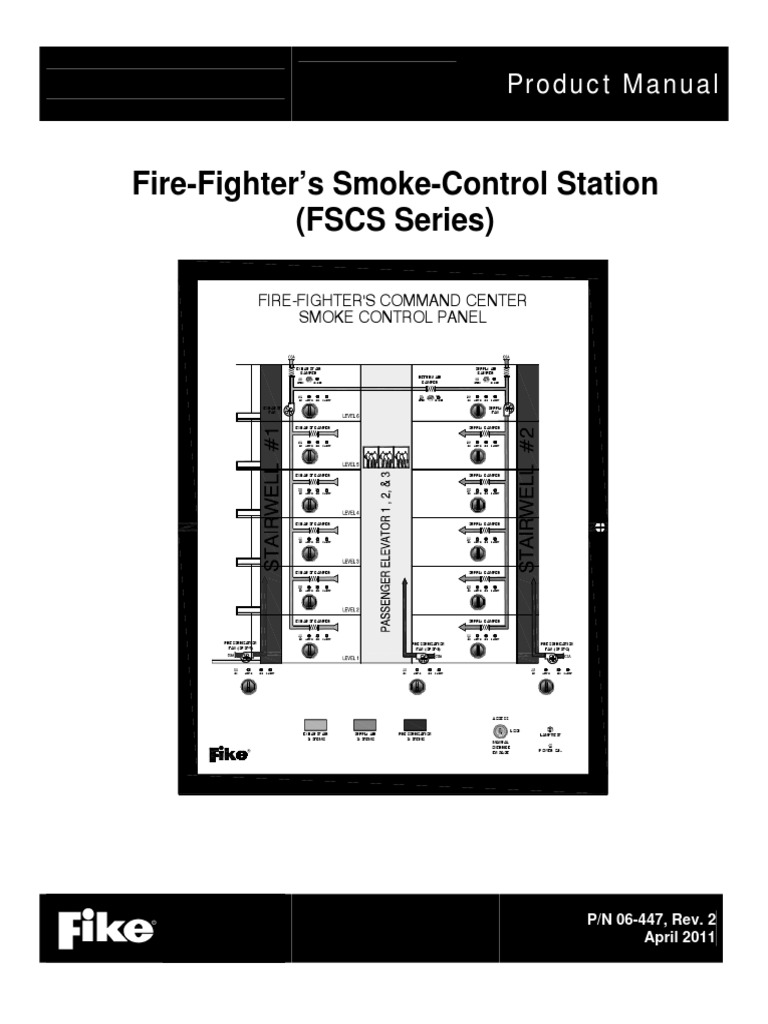 Fire-Fighter's Smoke-Control Station (FSCS Series) : Product Manual ...