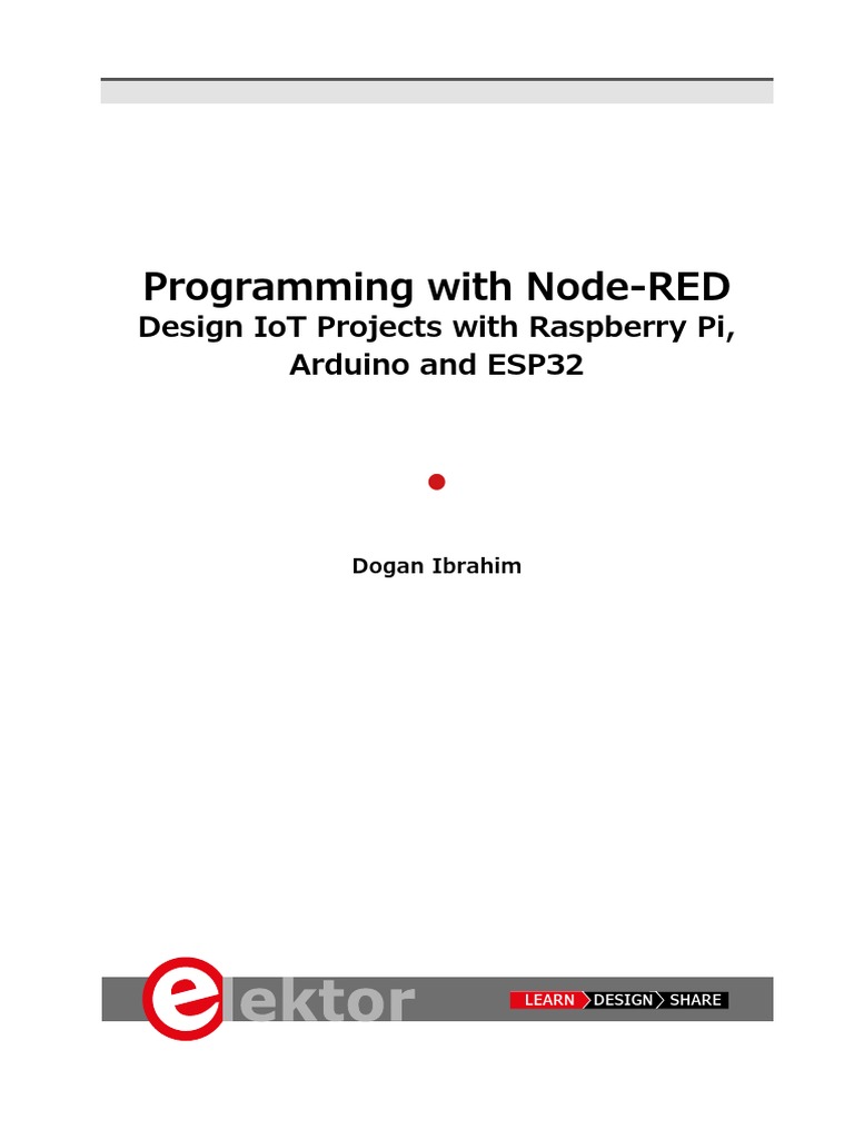 Contents - Programming With Node-RED | PDF | Electronics | Computing