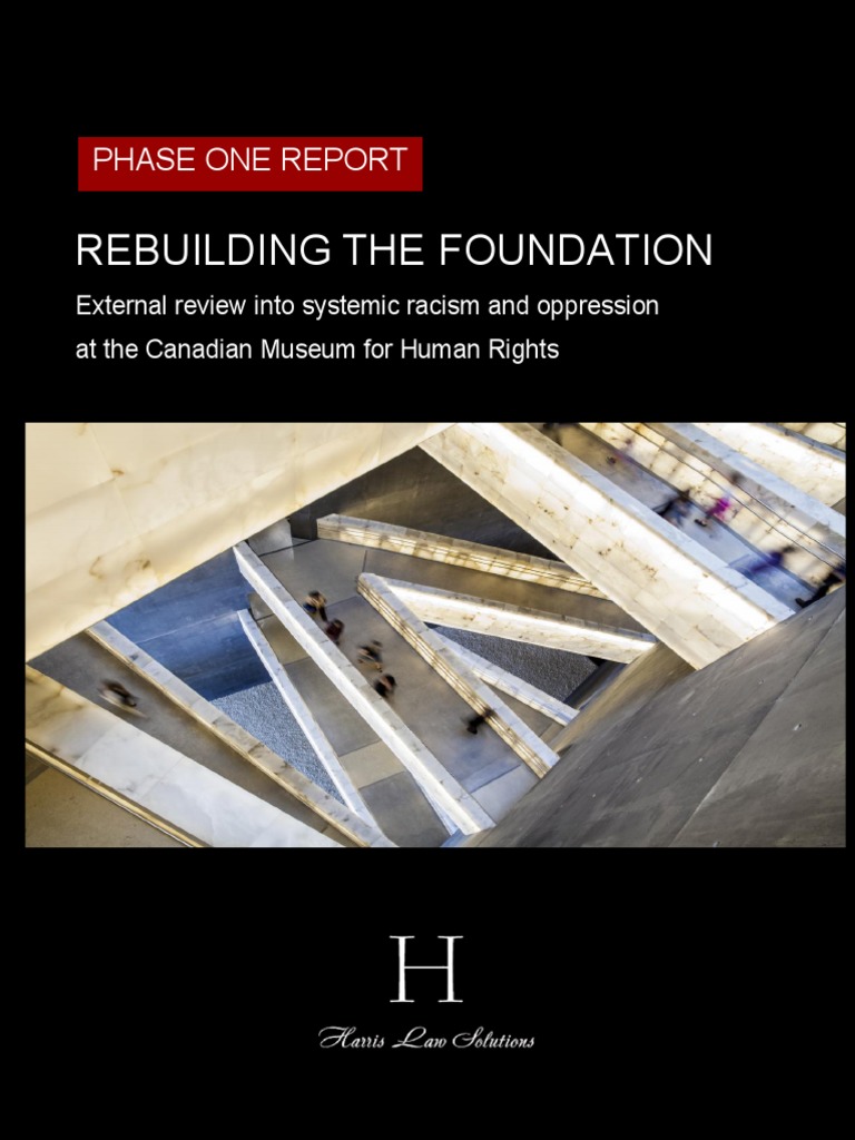 Rebuilding The Foundation: Phase One Report | PDF | Racism ...