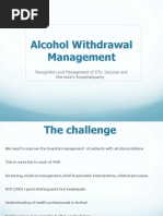 Glasgow Modified Alcohol Withdrawal Scale (GMAWS) | PDF
