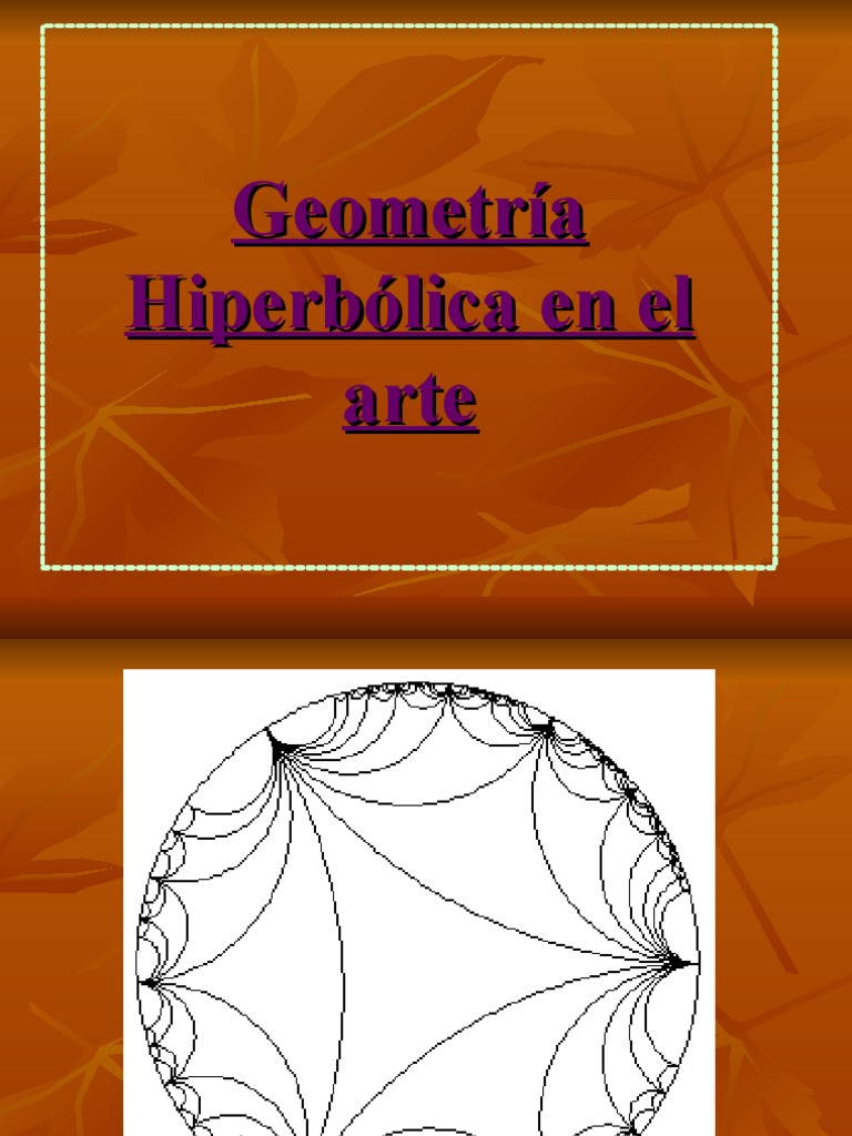 Geometría Hiperbólica en El Arte | PDF