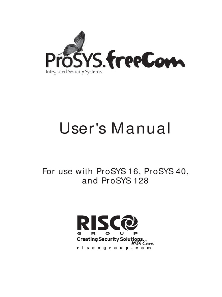 5IN1272 - ProSYS 7 User Manual | PDF | Security Alarm | Electronics