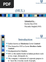 HUL Supply Chain | PDF | Industries | Unilever
