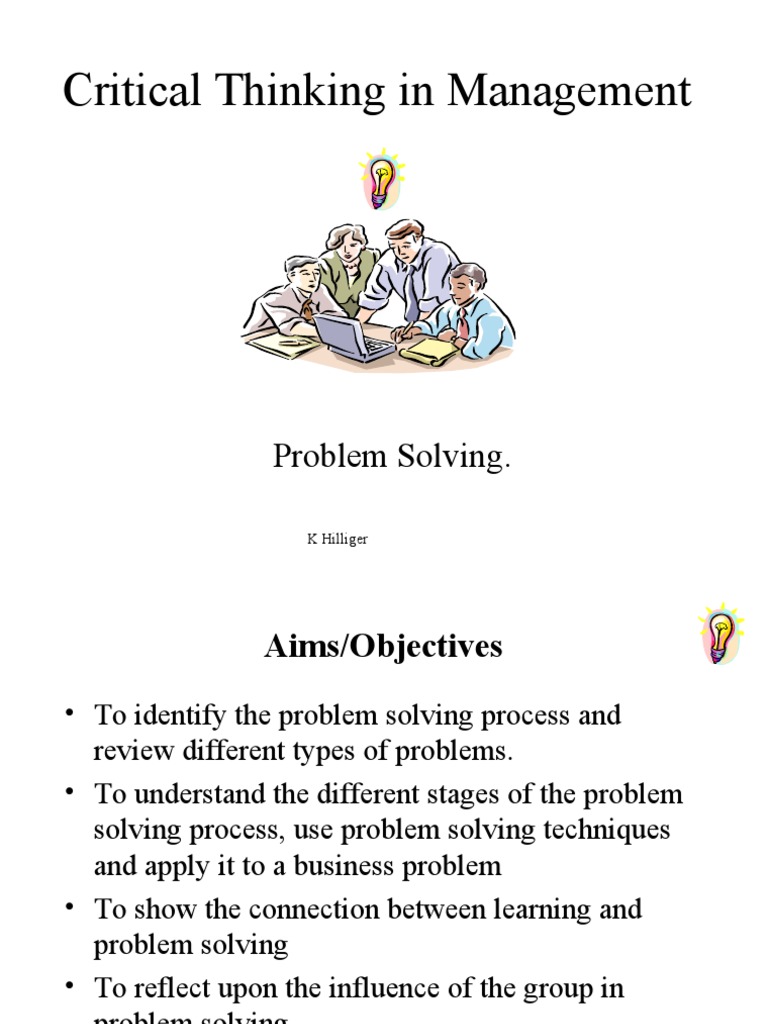 04 Problem Solving Student | PDF | Brainstorming | Decision Making