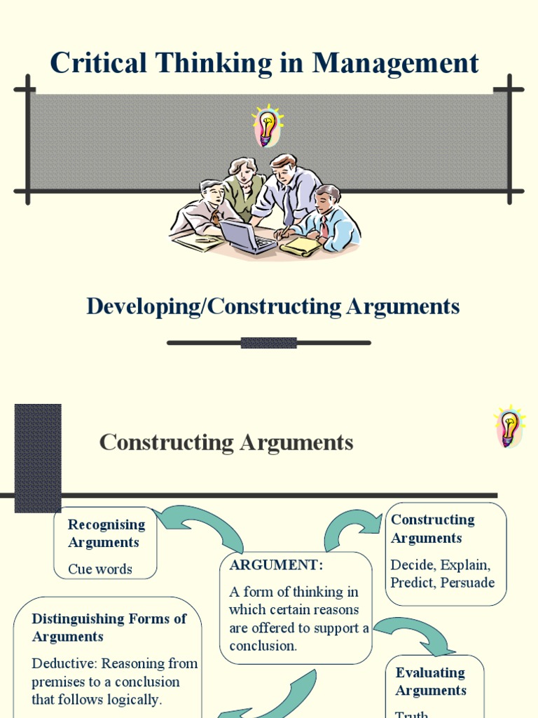 05 Constructing Arguments1 | PDF | Argument | Reason