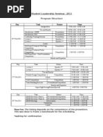 Workshop Seminar Program Flow | PDF | Home & Garden | Art