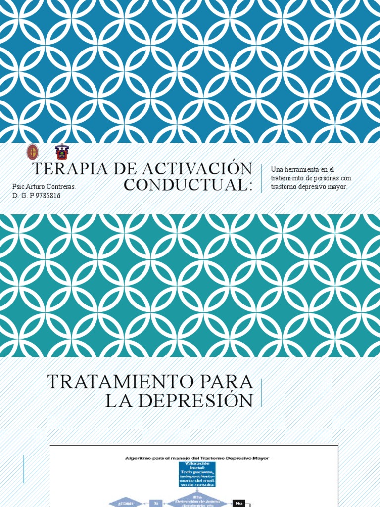 Terapia de Activación Conductual | PDF | Terapia cognitiva | Depresión ...