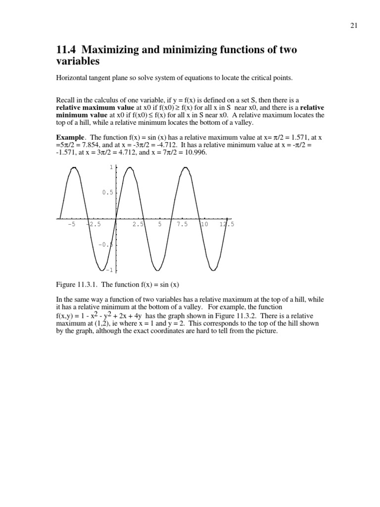 locating-critical-points-and-determining-extrema-of-multivariable