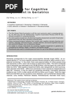 Abbreviated Mental Test Score (AMTS) PDF | PDF