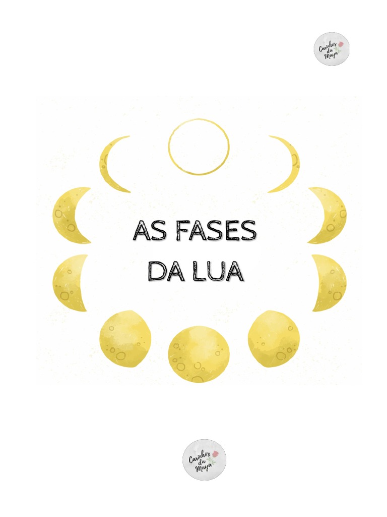 Fases Da Lua PDF | PDF | Planemo | Lua
