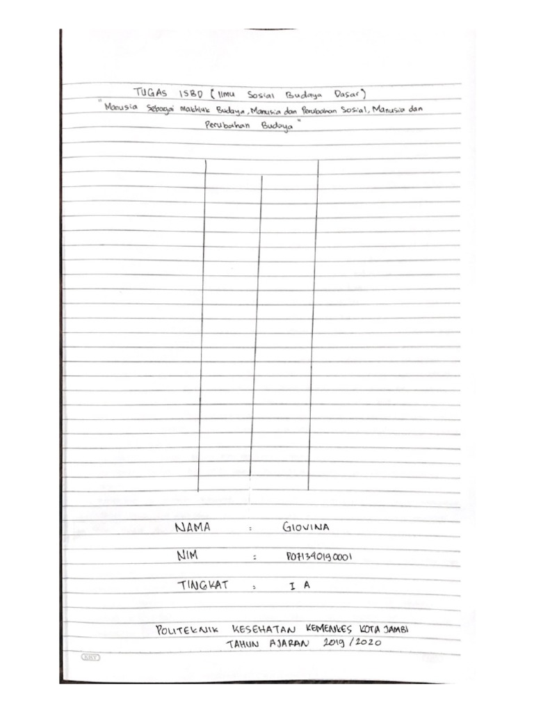 Resume Isbd Giovina | PDF