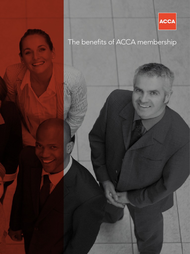 The Benefits of ACCA Membership | PDF | Accountant | Accounting