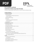 IFoA Qualification Handbook 2021-2022 | PDF | Actuarial Science