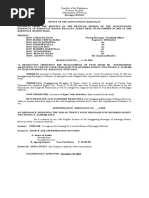 Resolution No. 01-BDC Resolution For Realignment | PDF | Philippines ...