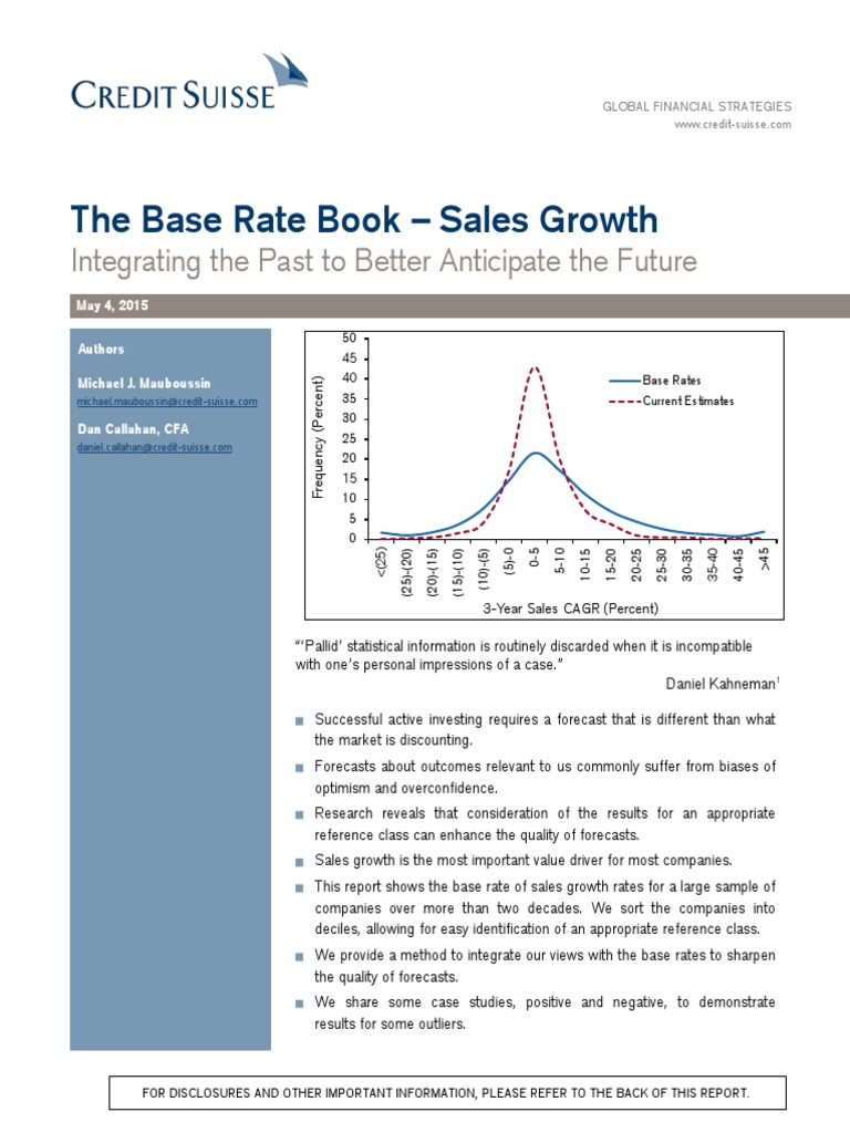 2015.03.04 - The Base Rate Book - Sales Growth - Integrating The Past ...