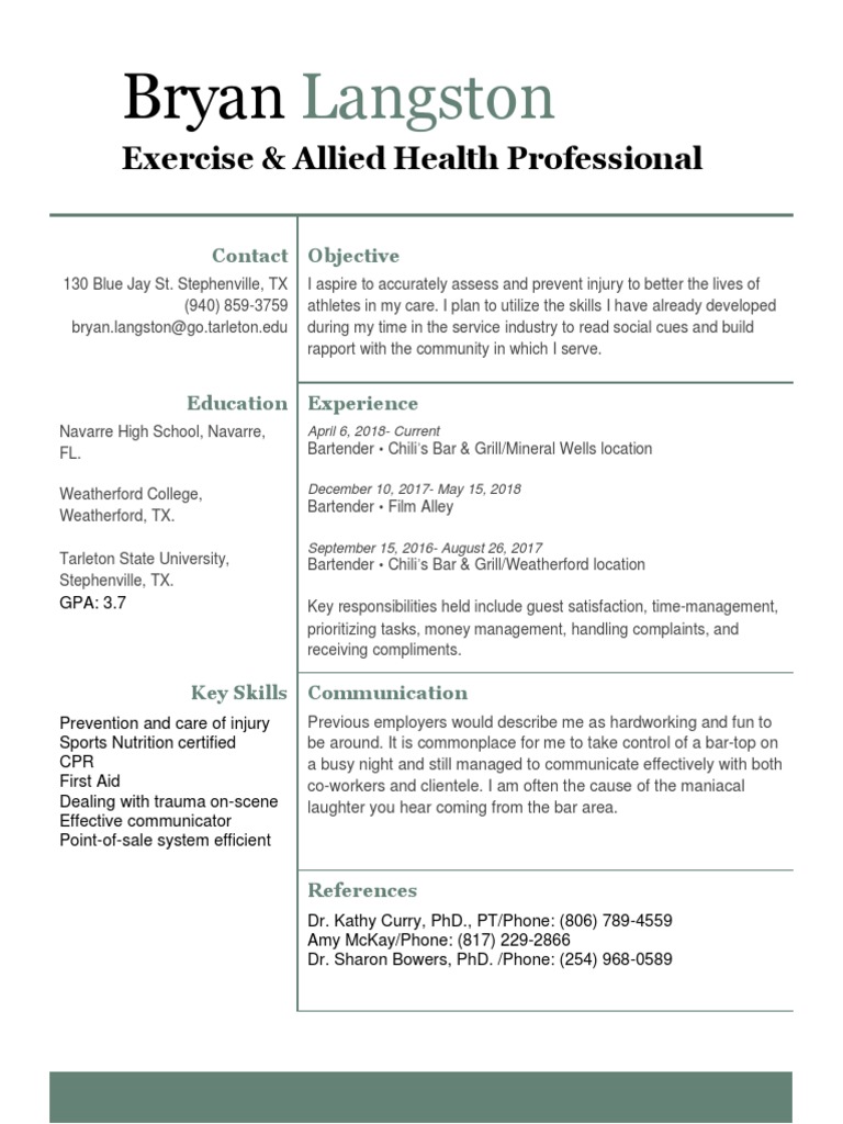 Bryan Langston: Athletic Injury Prevention Expert | PDF