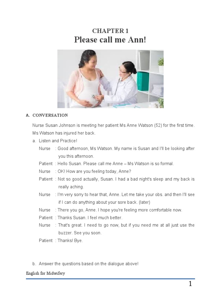 English For Midwifery | PDF | Midwife | Woman