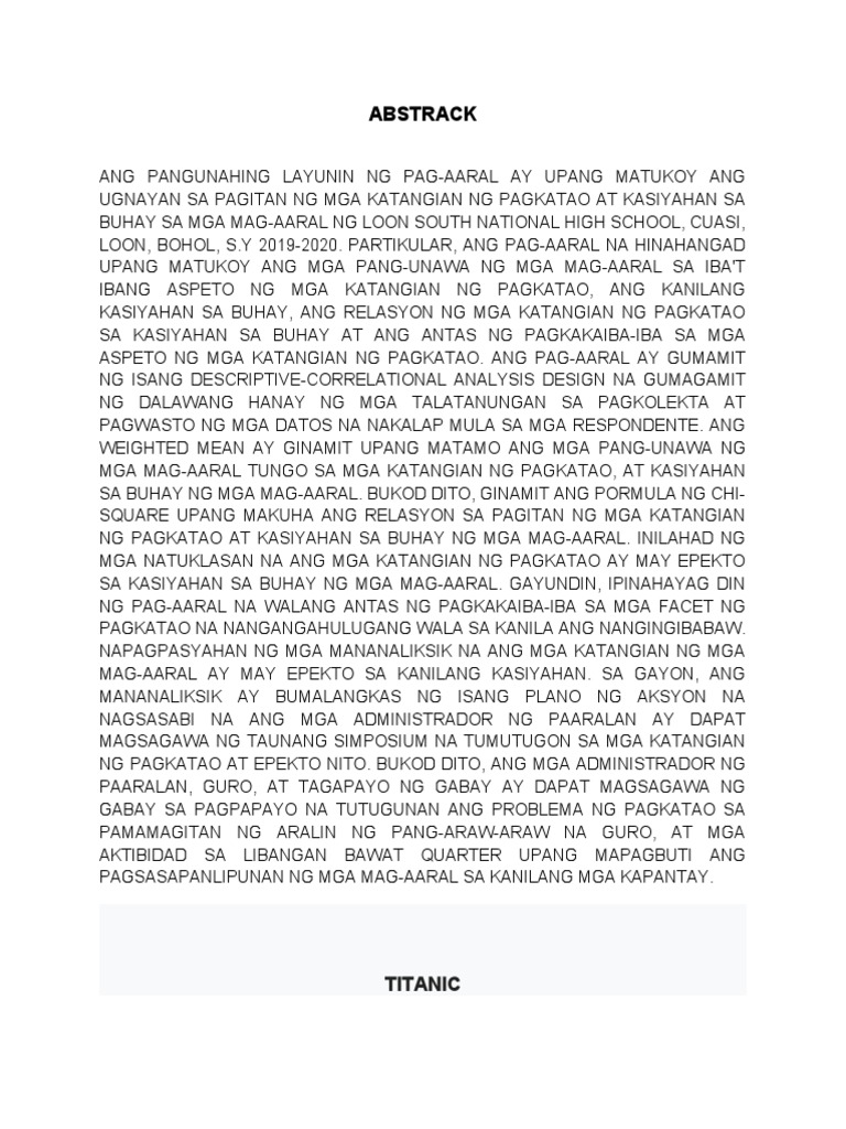 Halimbawa Ng Abstrak Gawain 1 Pagsusuri Sa Nilalaman Ng Abstrak
