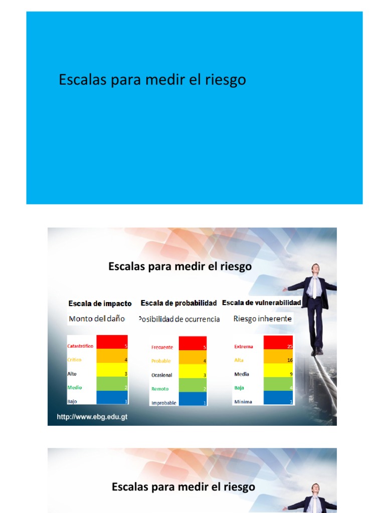 Escalas para Medir El Riesgo | PDF | Lavado de dinero | Contralor