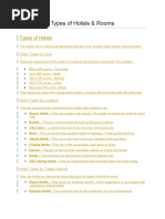 Hotel Room Types and Abbreviations | PDF | Room | Hotel